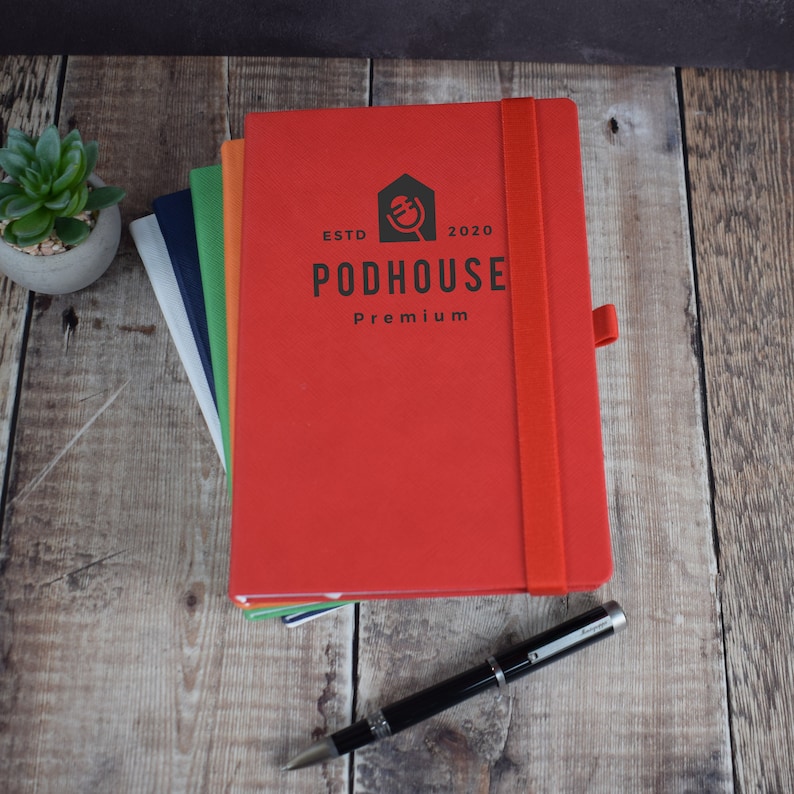 Personalised Company Corporate Notebook With Logo - Etsy