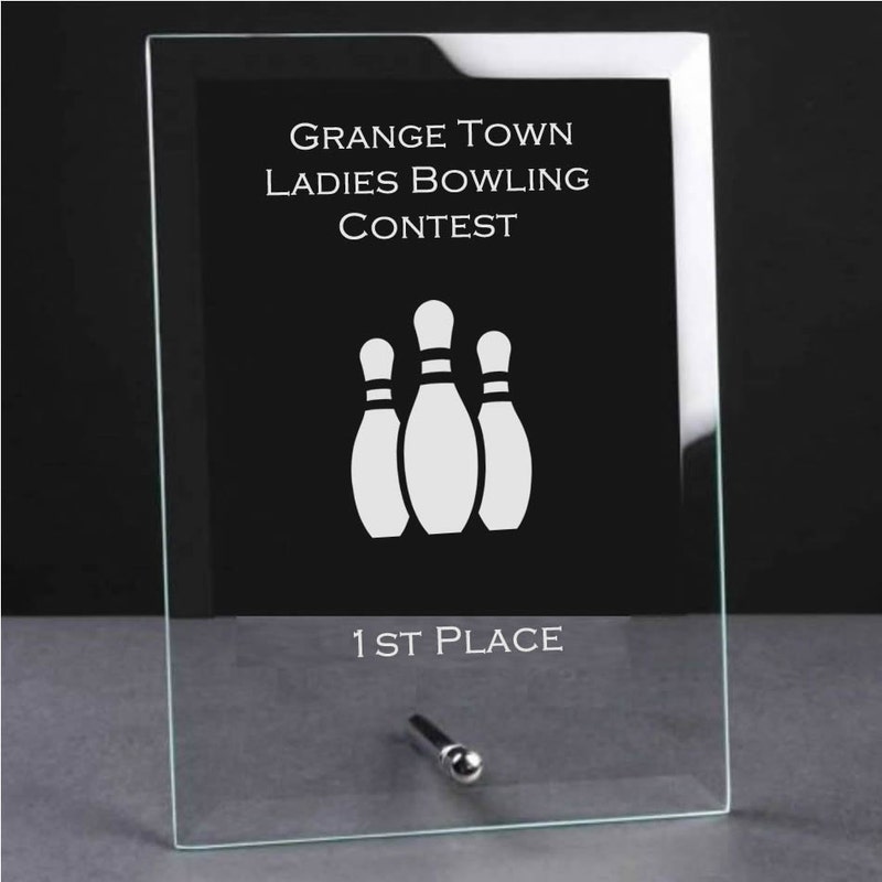 Custom Bowling Trophies - Etsy UK