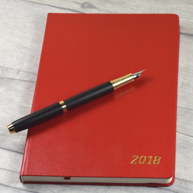 Embossed Personalised Notebook A5 Travellers Notebook Cute | Etsy