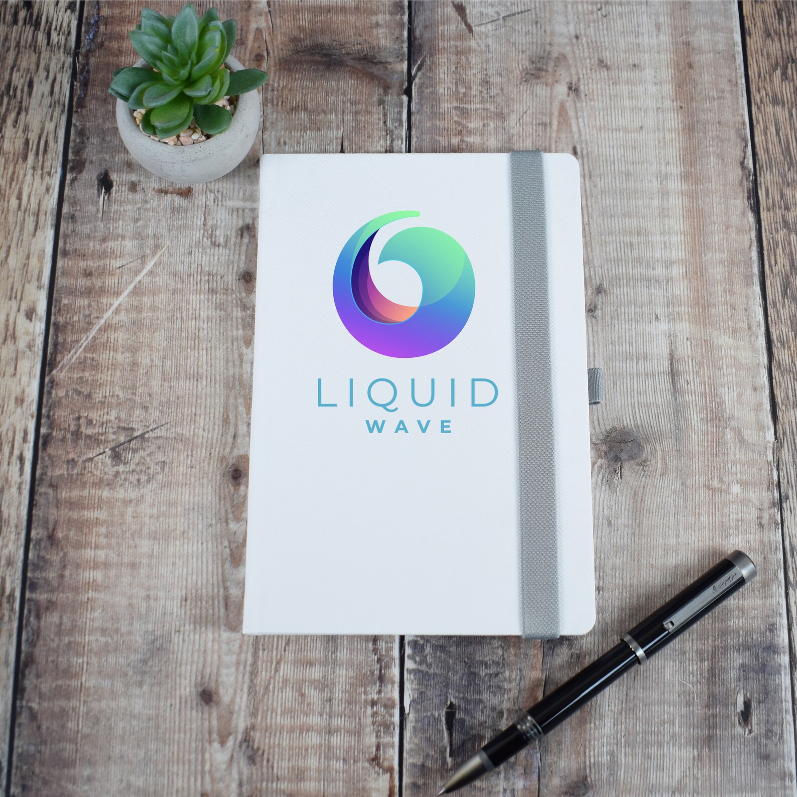 Personalised Company Corporate Notebook With Logo - Personalised ...