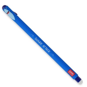 Legami Happy Shark Erasable Gel Pen – Blue Ink - Etsy