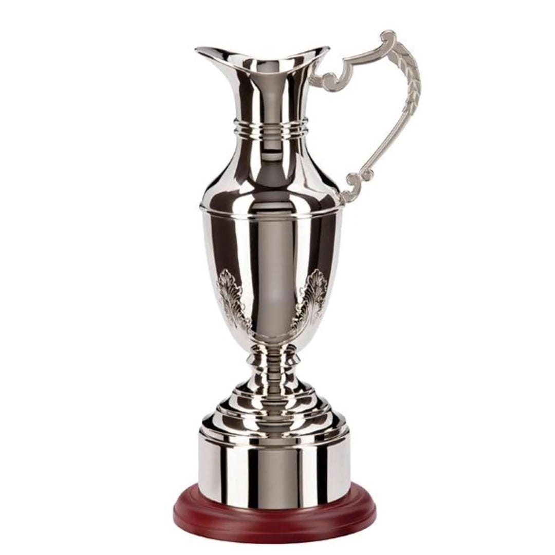 Claret Jug Golf Trophy - Nickel Plated - Golf Award for Champions, FREE ...