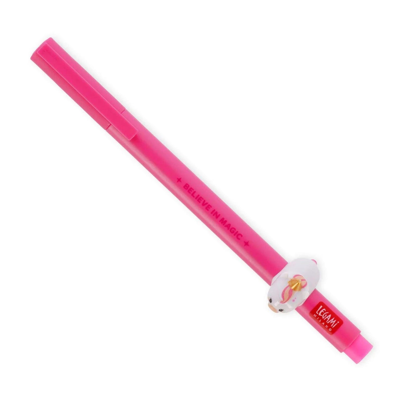 Legami Lovely Friends Unicorn Gel Pen, Pink Ink, Unicorn Pen, Cute ...