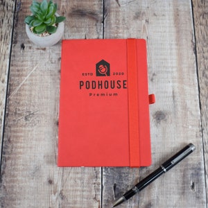 Personalised Company Corporate Notebook With Logo - Personalised ...