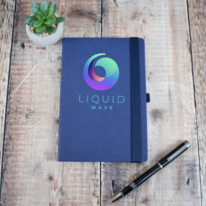Personalised Company Corporate Notebook With Logo - Etsy