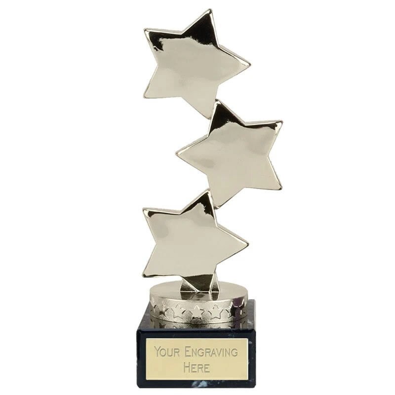 Personalised Engraved Star Trophy Award FREE ENGRAVING - Etsy