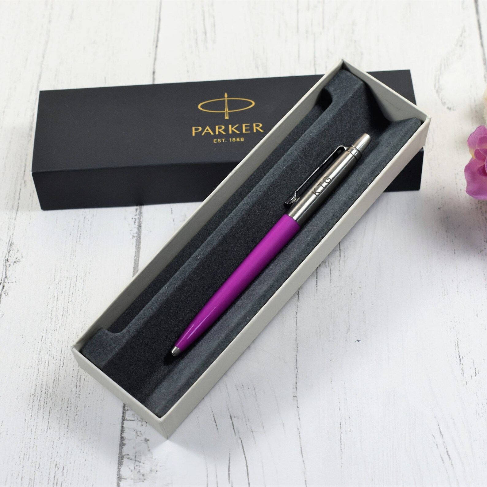 Personalised Pen Engraved Pen Originals Magenta Purple - Etsy