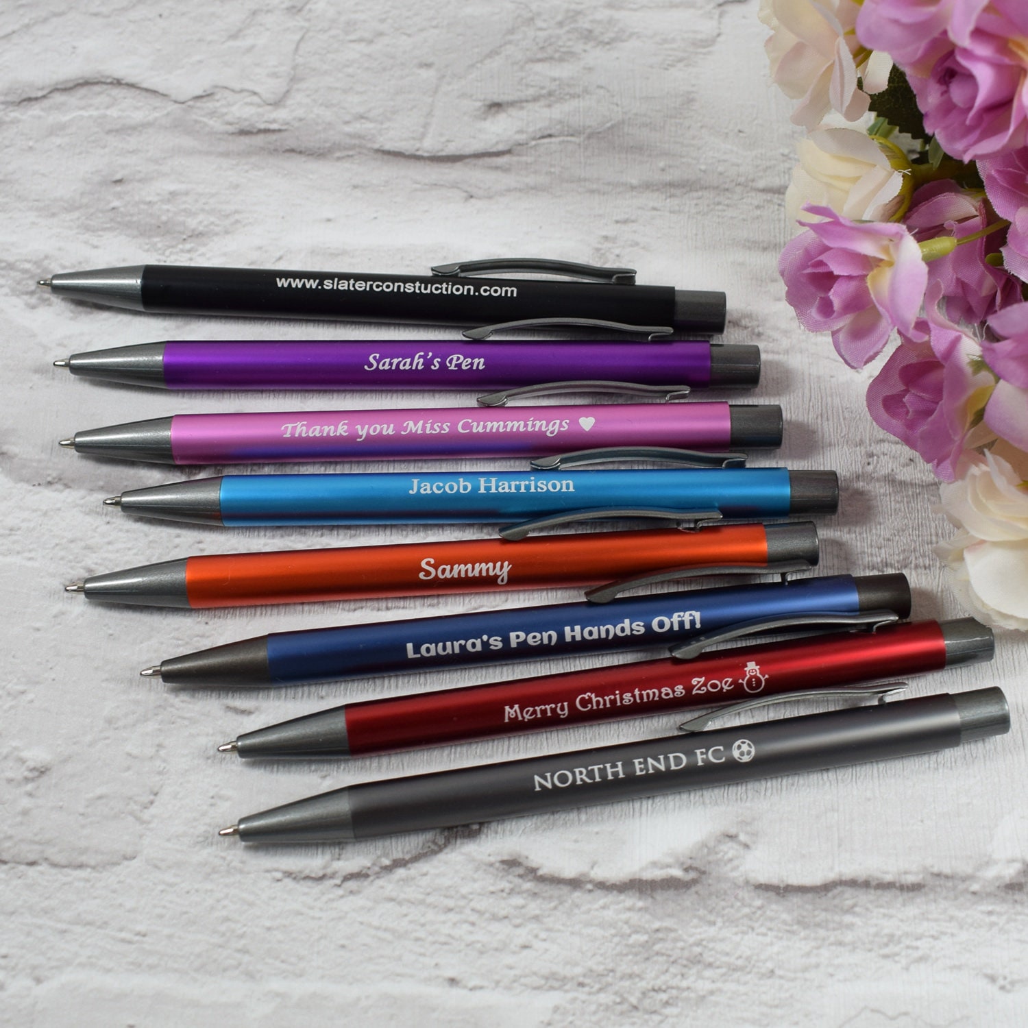 Personalisierte Stift, gravierte Stift, personalisierte Kugelschreiber ...