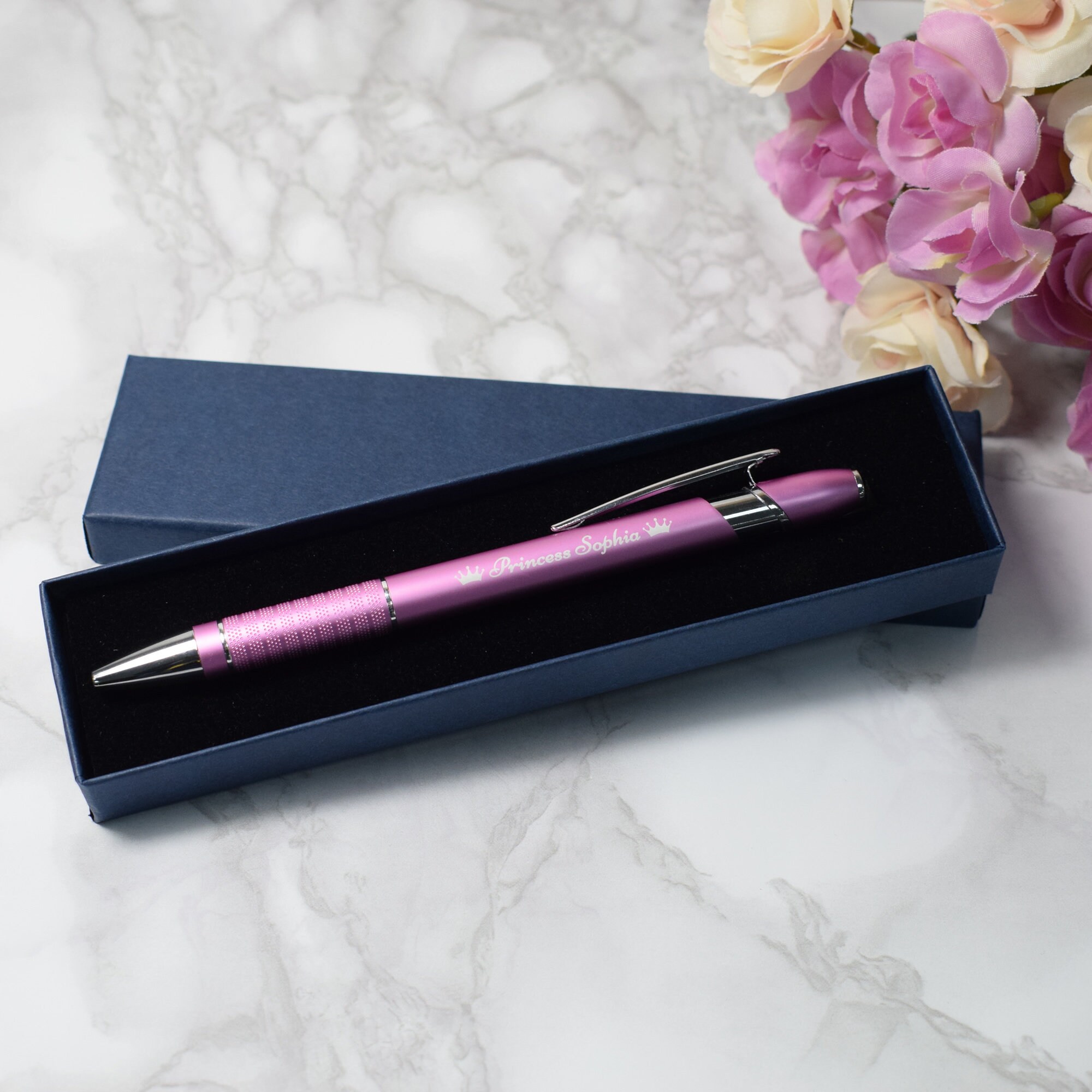 Personalised Pen, Engraved Pen, Personalized Ballpoint Pen, Solar Metal ...