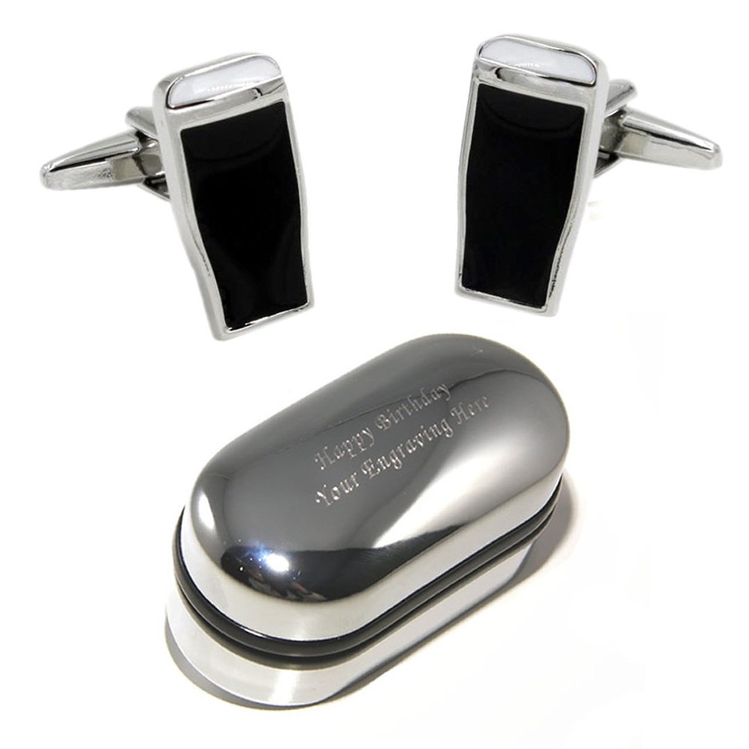 Stout Beer Guinness Cufflinks & Engraved Cufflink Box - Drinking ...