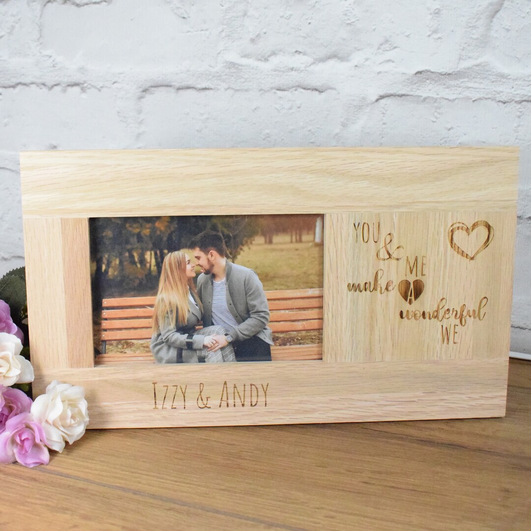 Personalised Photo Frames, Wedding Frames Personalised, Wedding Gift ...