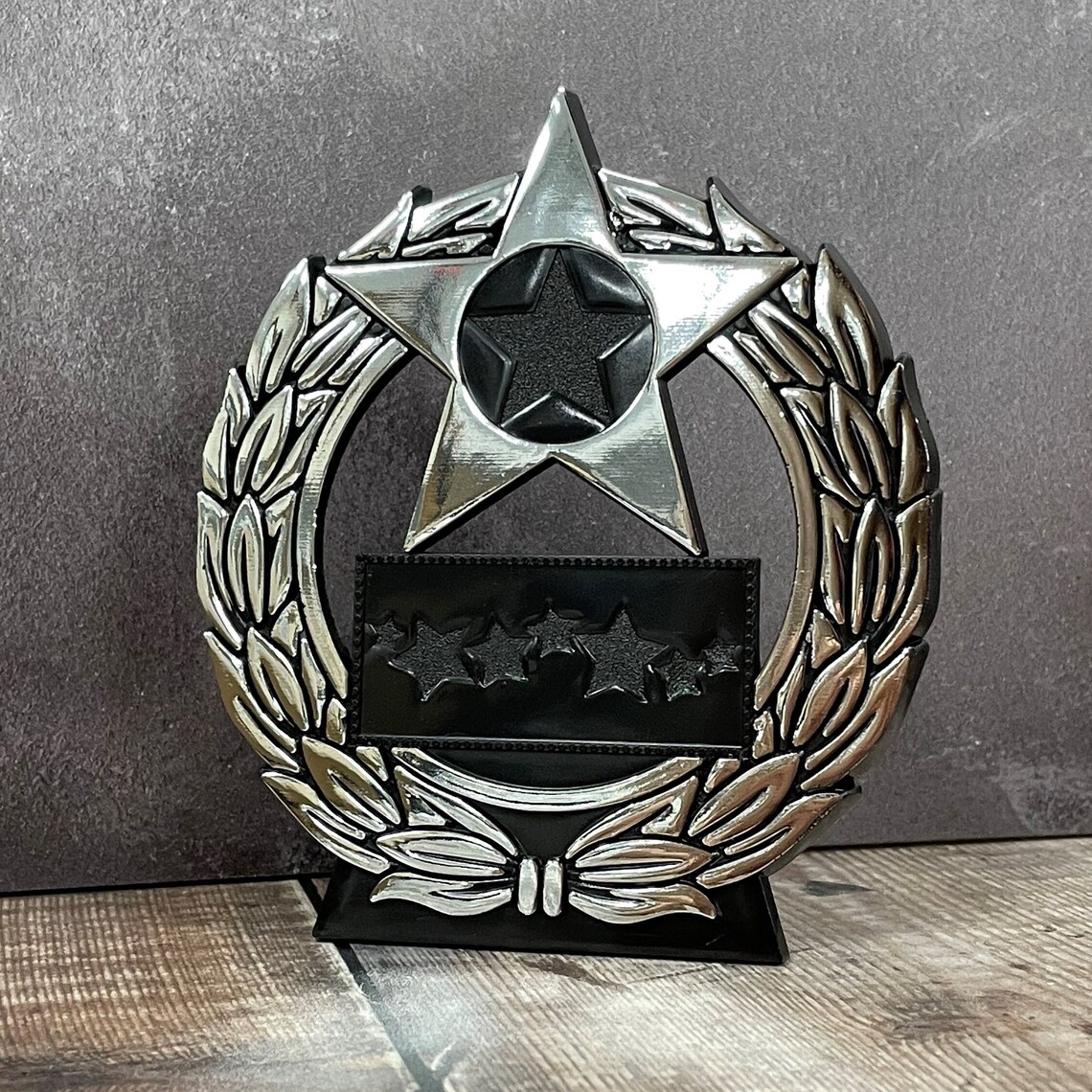 Cheap Trophy Budget Metallic Plaque Awards Gold Silver & - Etsy