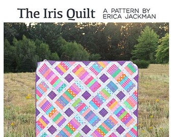 Iris Quilt Quilting - Etsy