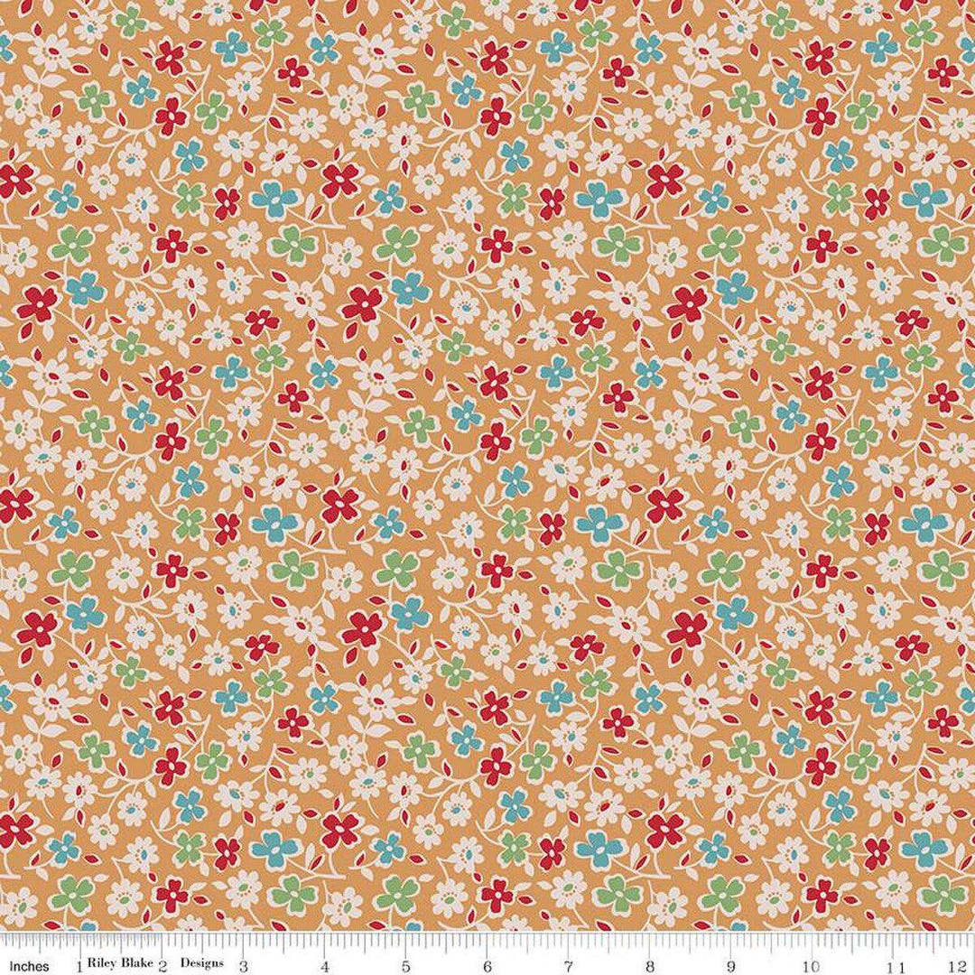 Autumn - Cosmos Cider by Lori Holt for Riley Blake Designs, 1/2 Yard ...