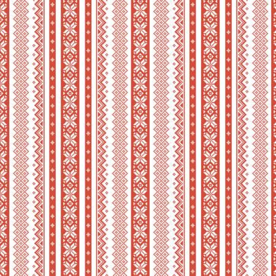 Ski Hill - Sweater White by Corrine Wells for Riley Blake, 1/2 Yard ...