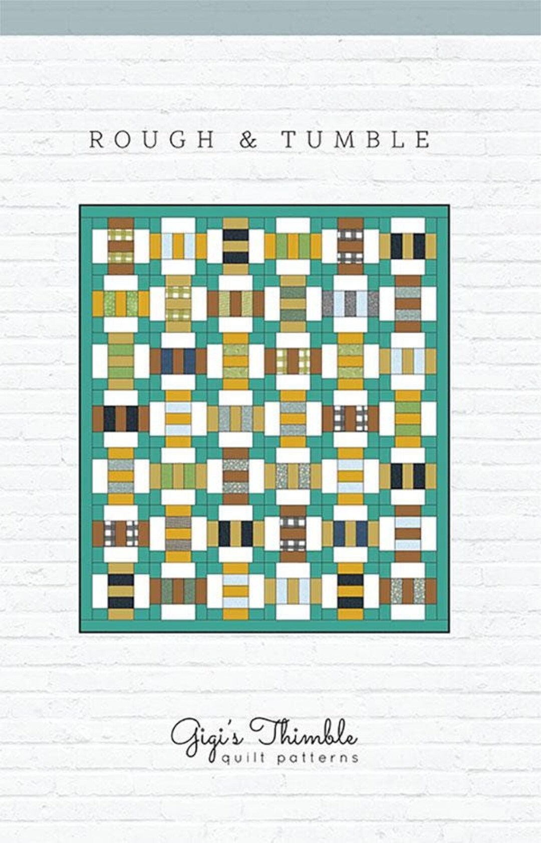 Rough and Tumble by Amber Johnson for Gigi's Thimble, GT 745 - Etsy