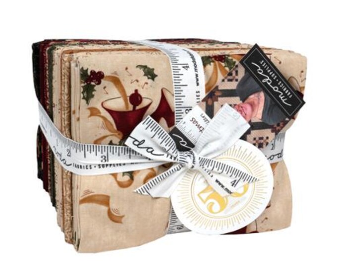 A Vintage Christmas Fat Quarter Bundle by Kansas Troubles Quilters for ...