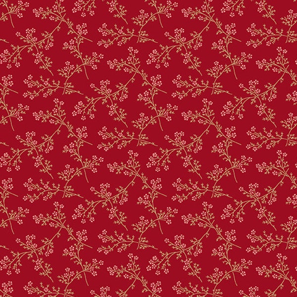 Cranberries and Cream Fabric - Etsy