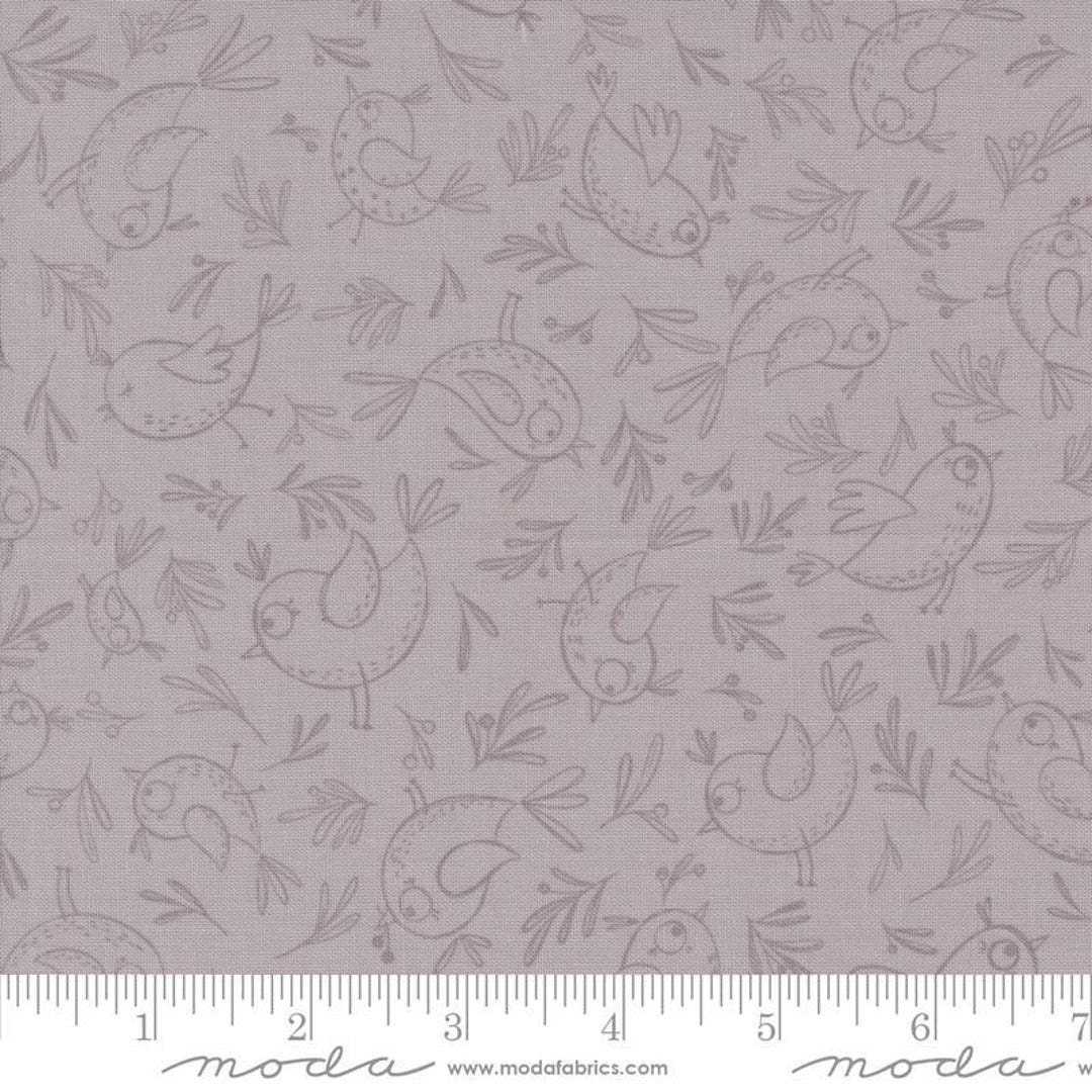 Chirp - Trace A Bird Dove by Elena Amo for Moda Fabrics, 1/2 Yard ...
