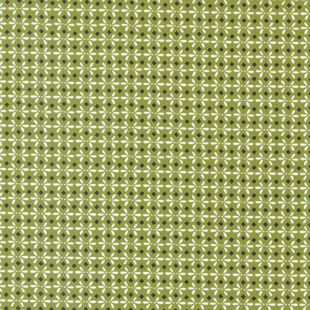 Blizzard Snow Angels Pine by Sweetwater Design for Moda Fabrics, 1/2 ...