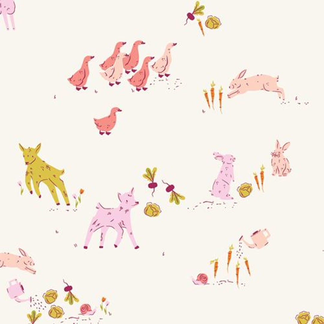 Cottage Grove - Farm Friends by AGF Studio, 1/2 Yard, CTG77111 - Etsy