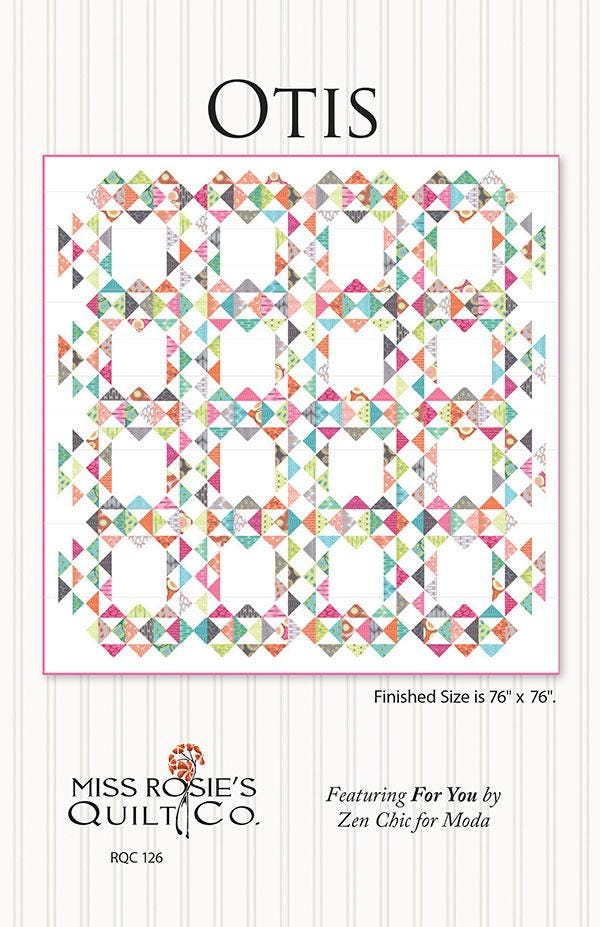 Otis - Pattern by Carrie Nelson of Miss Rosie's Quilt Co., RQC 126 - Etsy