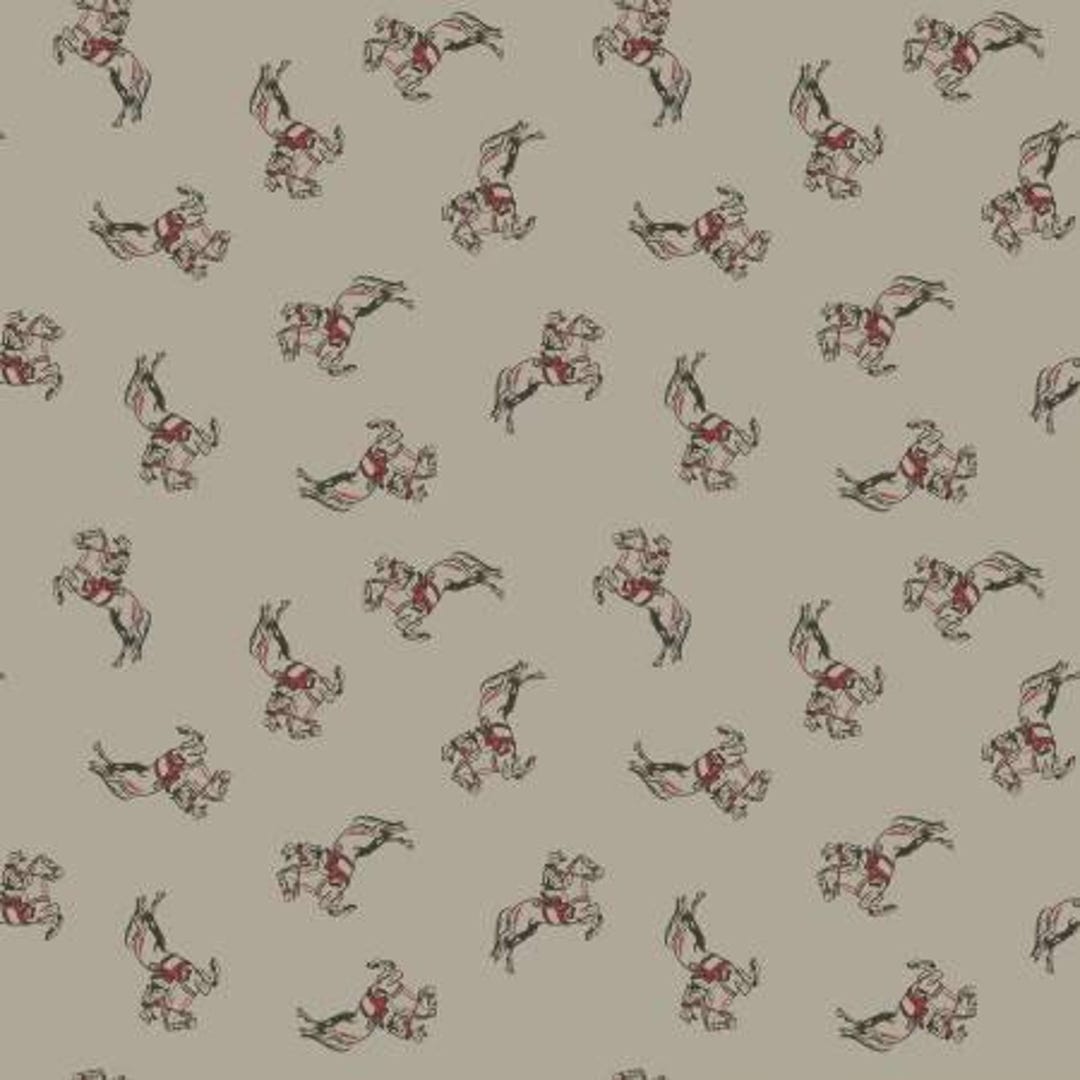 Cowboys - Cowboy Khaki by Vicki Mccarty for Riley Blake Designs, 1/2 ...