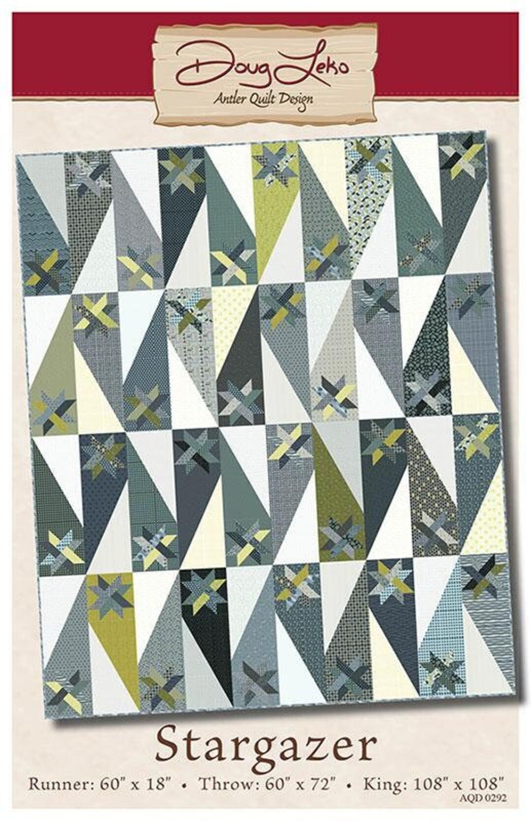 Stargazer Pattern by Doug Leko for Antler Quilt Designs, AQD 0292 - Etsy