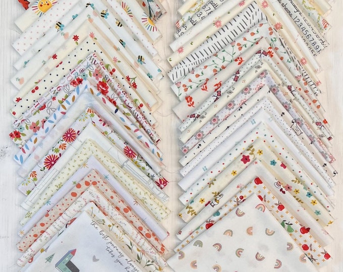 Low Volume Layer Cake Squares 42 10 Squares - Etsy