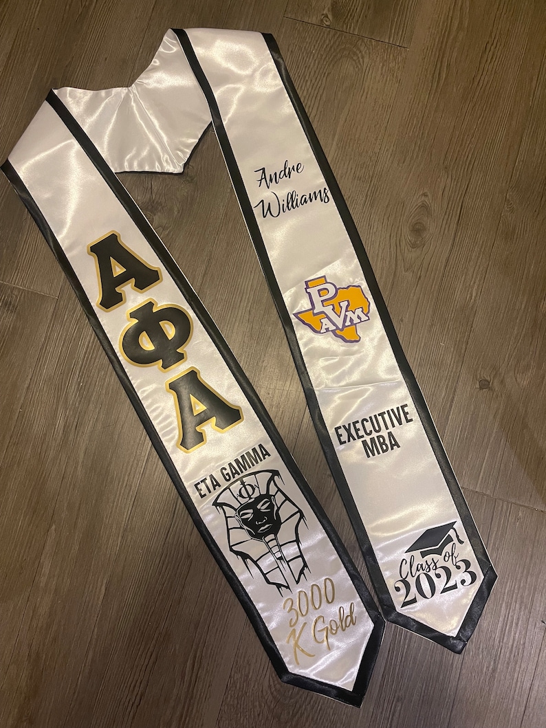Alpha Phi Alpha Pharaoh Stole - Etsy