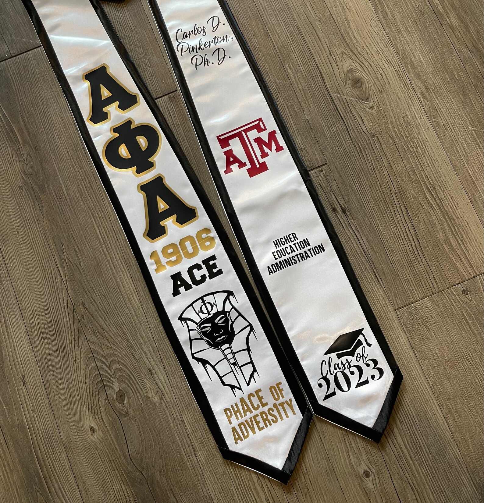 Alpha Phi Alpha Pharaoh Stole - Etsy