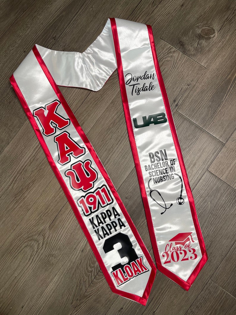 Kappa Alpha Psi Stole - Etsy