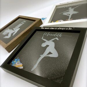 Dance Competition Pin Shadow Box | Dance Pin Box | Dancer Frame ...
