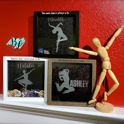 Personalized Dance Shadow Box Competition Pin Holder - Etsy