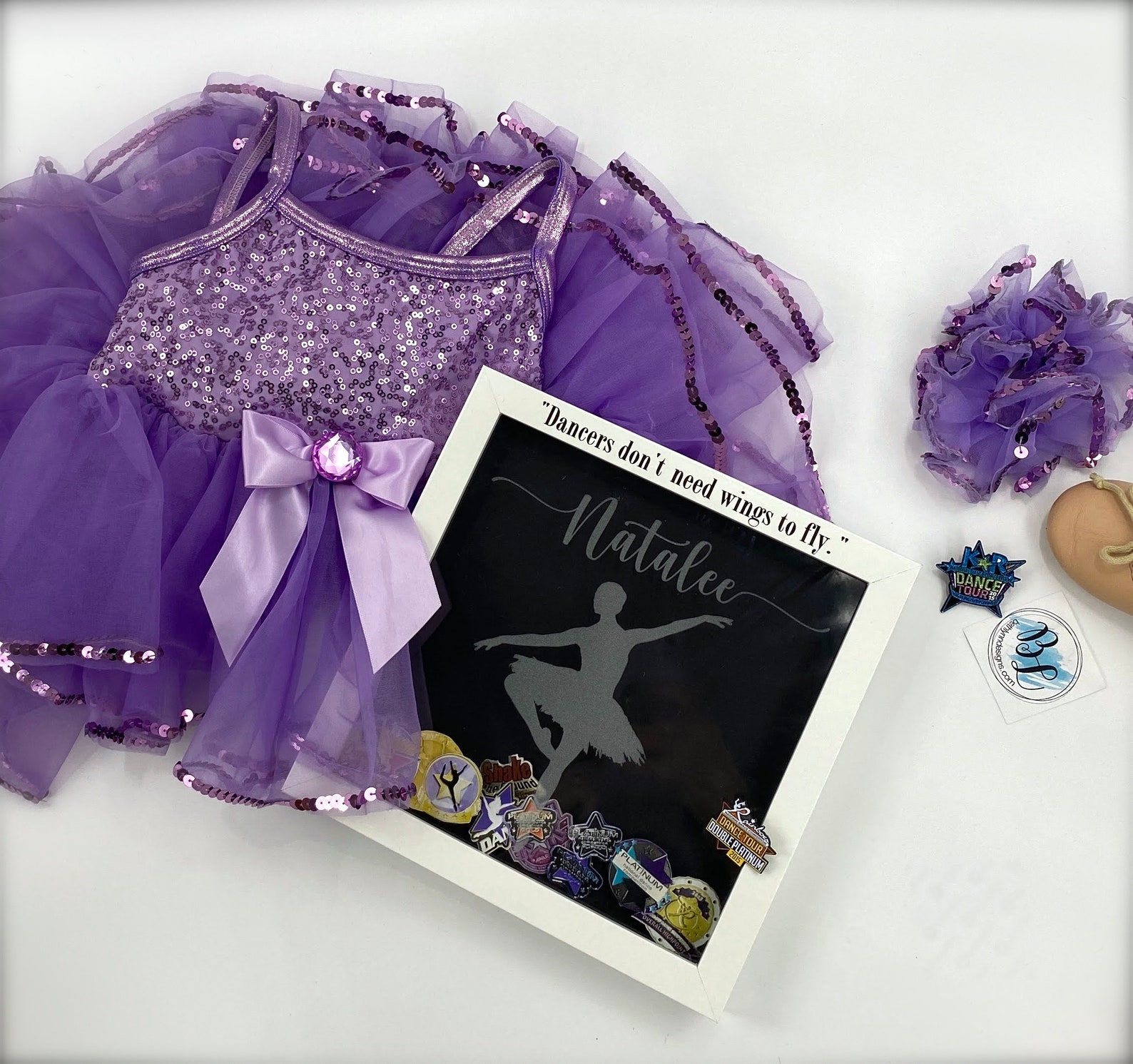 Dance Competition Pin Shadow Box | Dance Pin Box | Dancer Frame ...