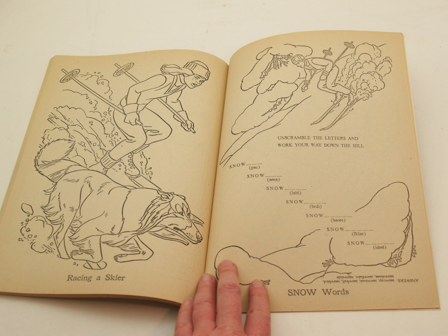 Vintage 1969 Unused Lassie Coloring Book | Etsy