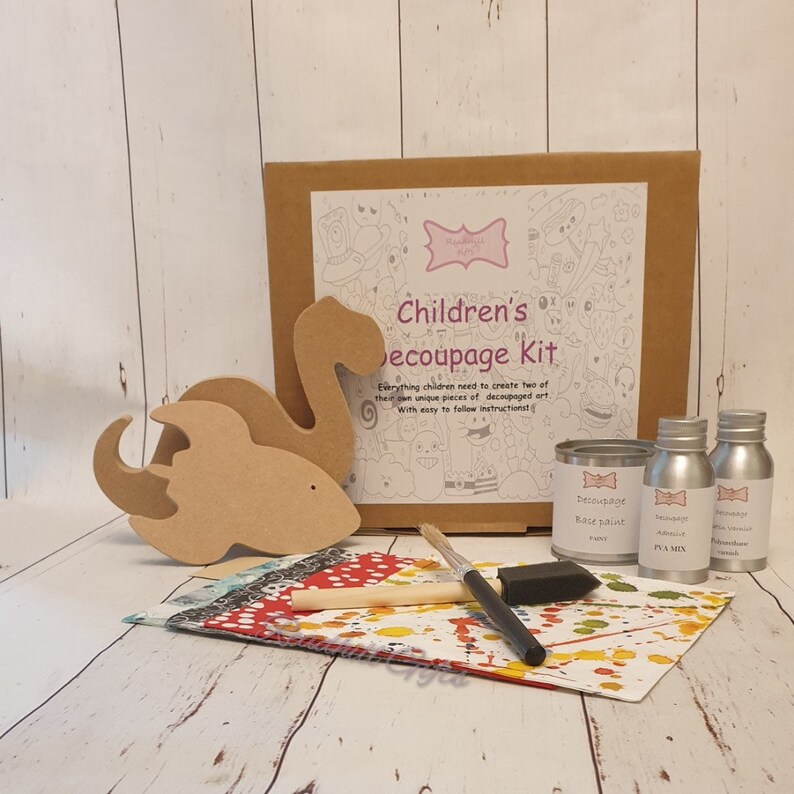 Childrens Decoupage Kits | Etsy UK