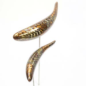 Koi Fish Bronze Sculpture Garden Art Handmade Welded Metal Art Patina ...