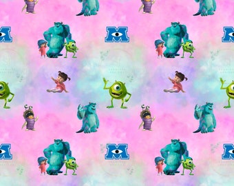 Monsters Seamless File, Seamless Pattern, Fabric, Digital Paper ...