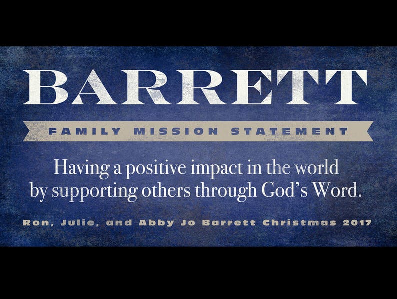 Family Name Sign Christian Family Rules Christian Family | Etsy