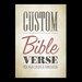 Custom Bible Verse on Canvas Scripture Wall Art Christian - Etsy