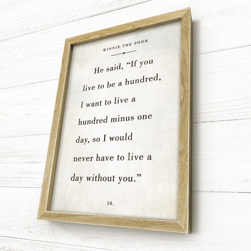 Personalized Book Quote Sign Framed Book Quote Wall Art - Etsy