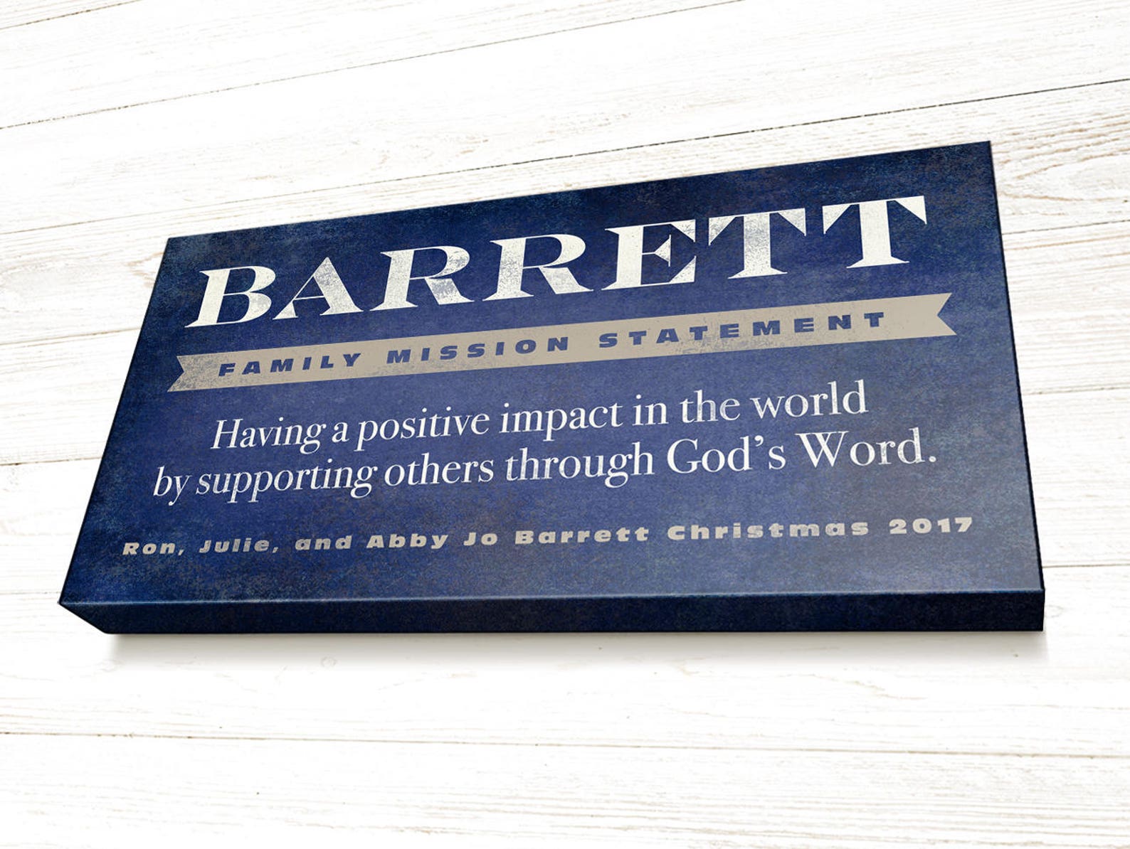 Family Name Sign Christian Family Rules Christian Family | Etsy