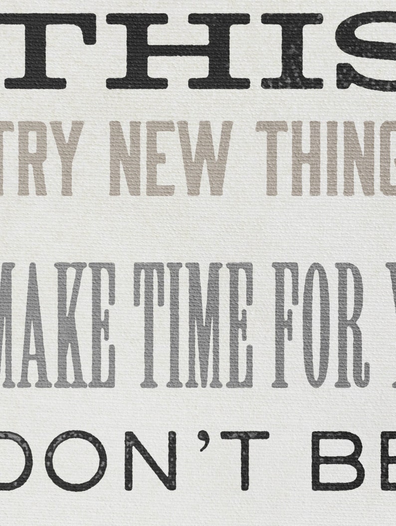 This Is Your Life Sign Inspirational Quote College | Etsy