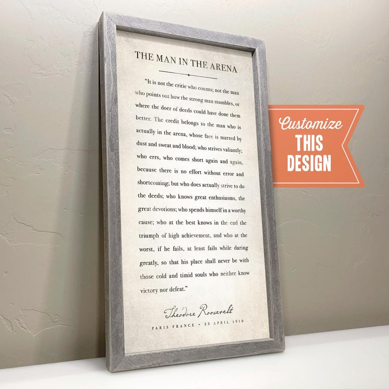 Custom Quote Frame - Etsy