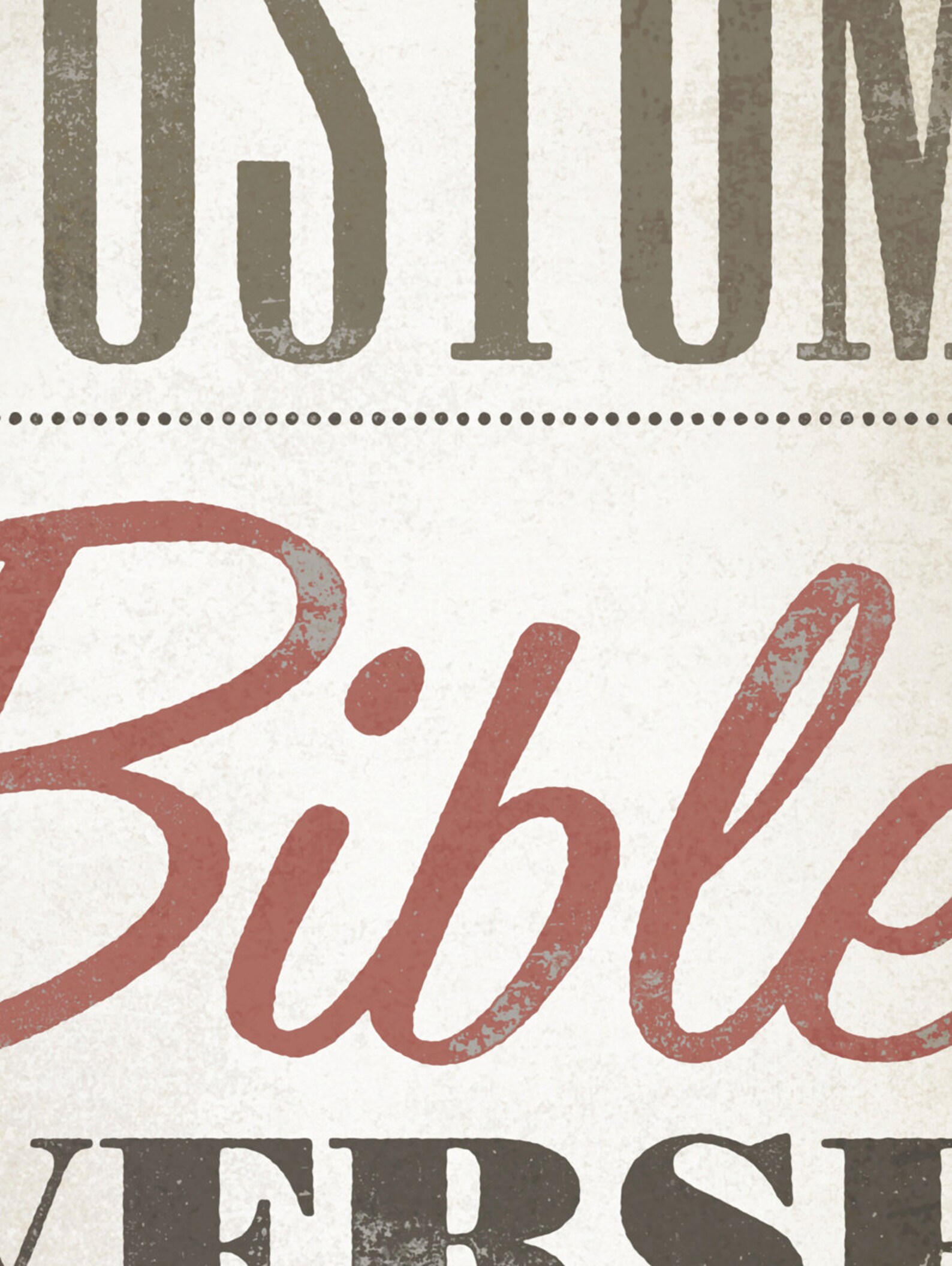 Custom Bible Verse On Canvas Scripture Wall Art Christian | Etsy