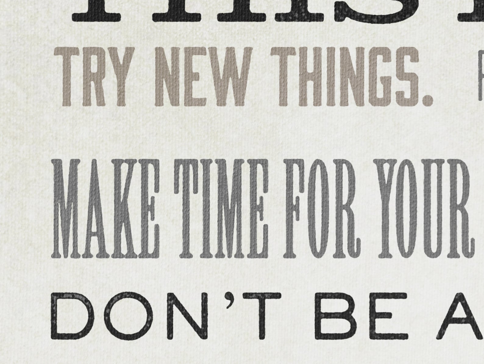 This is Your Life Sign, Inspirational Quote, College Graduation Gift ...