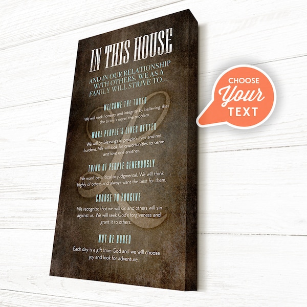 Mission Statement Canvas - Etsy