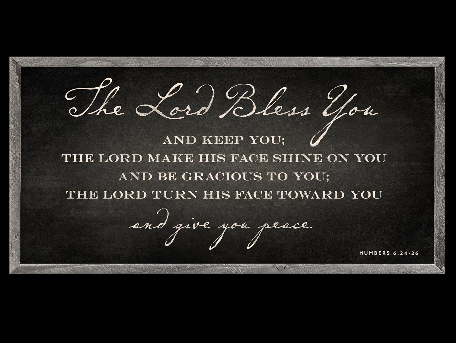 The Lord Bless You and Keep You Sign, Country Chic, Numbers 6-24-26 ...