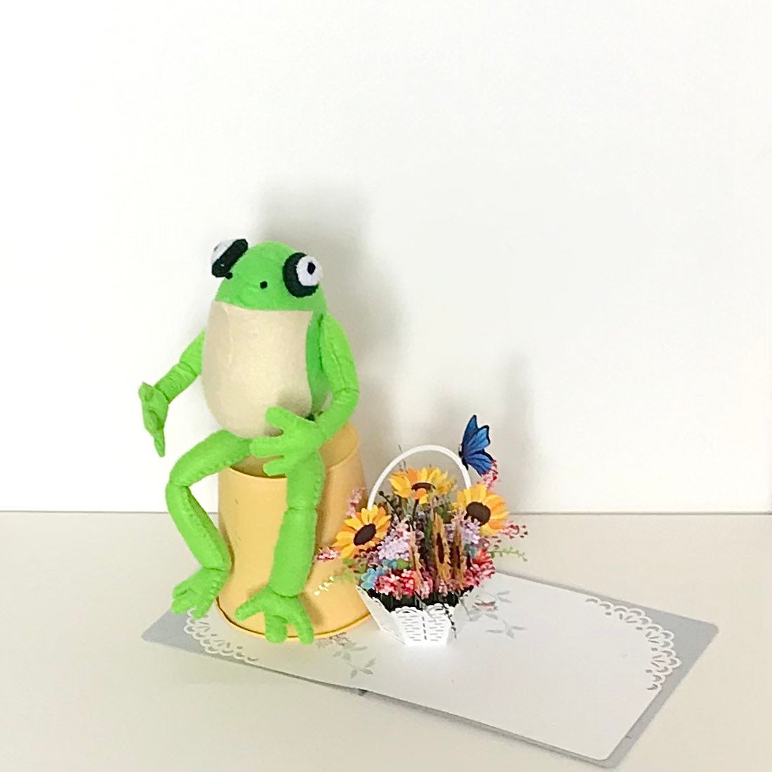 Ferdinand Frog PDF Sewing Pattern Felt Plushie Character - Etsy UK